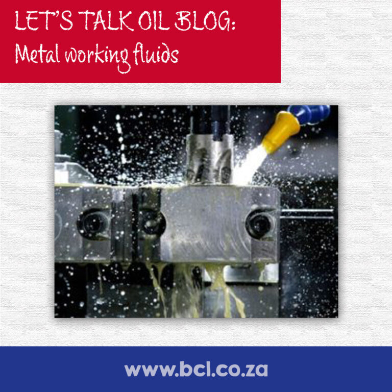 Metal working fluids - Blue Chip Lubricants